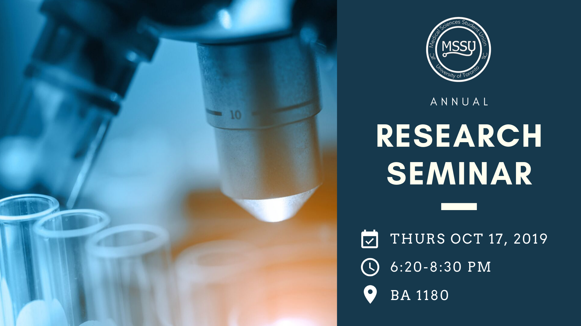 MSSU Research Seminar – Medical Science Students United